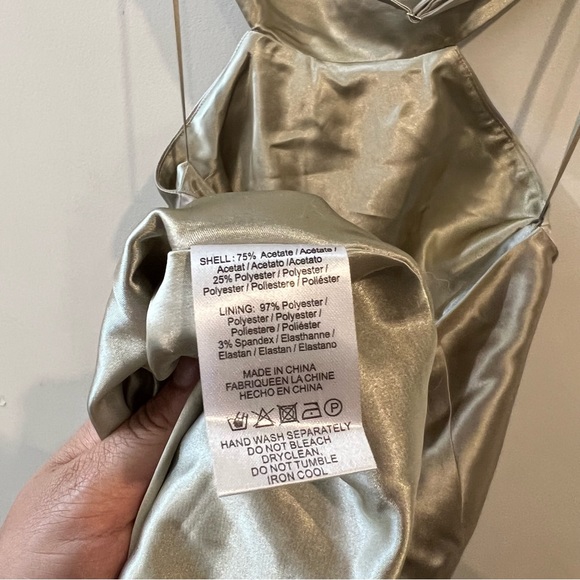 Sau Lee | Dresses | Sau Lee X Revolve Paula Gown In Silver Size 0 New ...